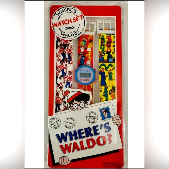 Martin Hanford | Accessories | Vintage 991 Retro Wheres Waldo Factory ...
